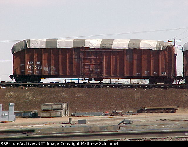Covered Wood Chip Car